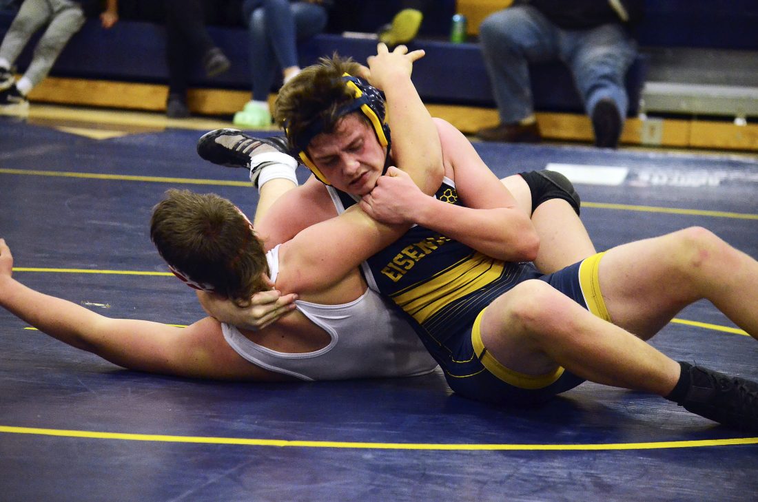Eisenhower wrestlers dominate in home win over Cochranton | News ...
